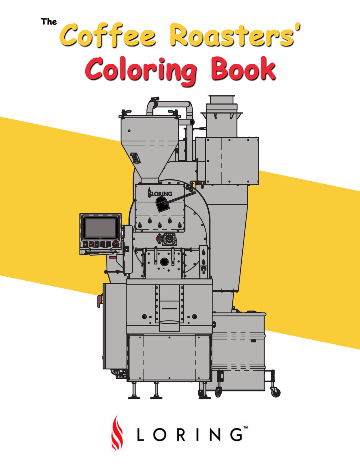 Coffee Roasters' Coloring Book - Loring Smart Roast